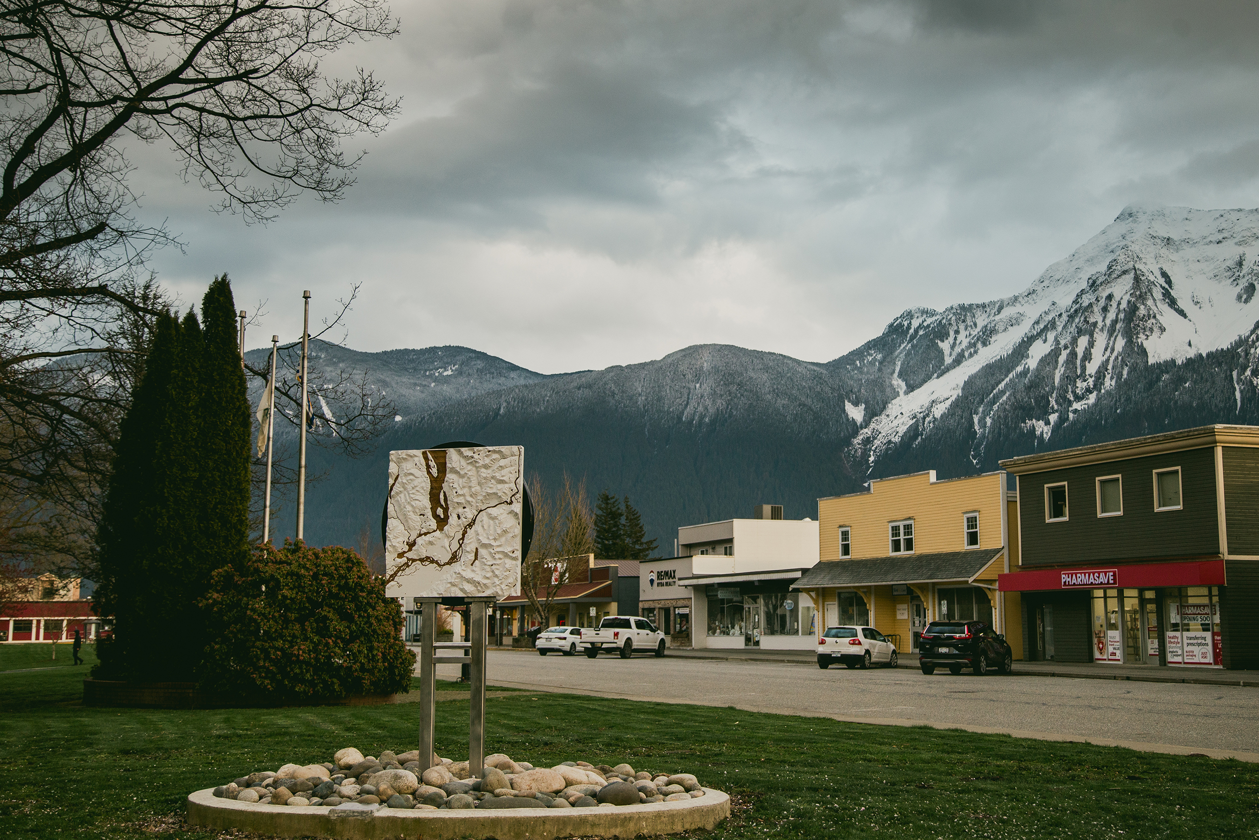 Downtown Agassiz British Columbia Canada