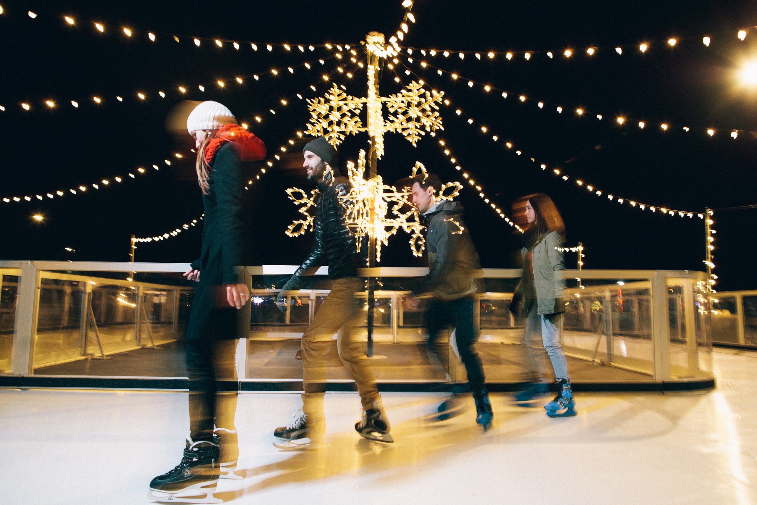 Starlight Skating Rink in Harrison Hot Springs